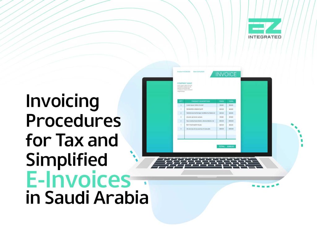 Invoicing Procedures for Tax and Simplified E-Invoices in Saudi Arabia ...